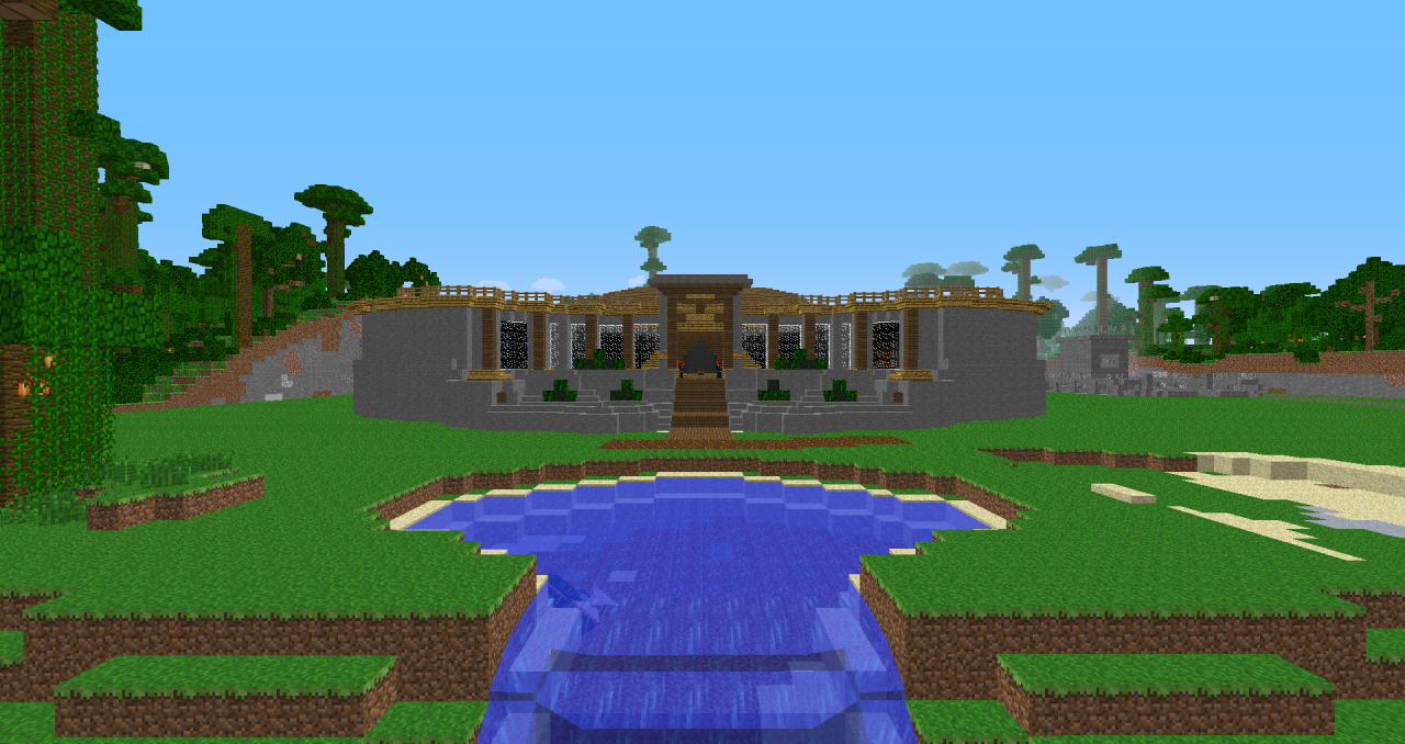 Jurassic Park Minecraft Map