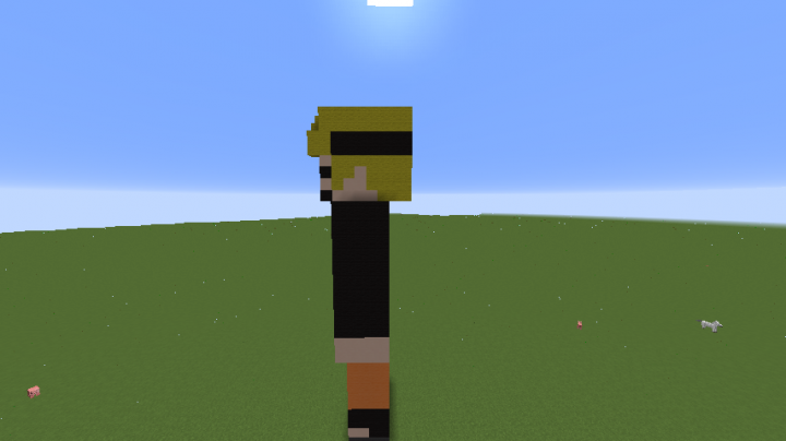 3D Naruto World Minecraft Map