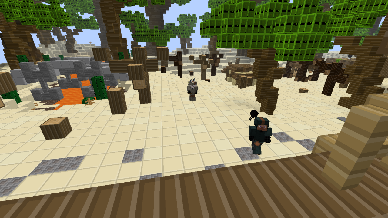 Battle AFK FPS + PVP Minecraft Texture Pack