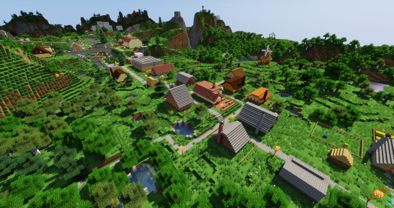 Grand Lake National Park Minecraft Map