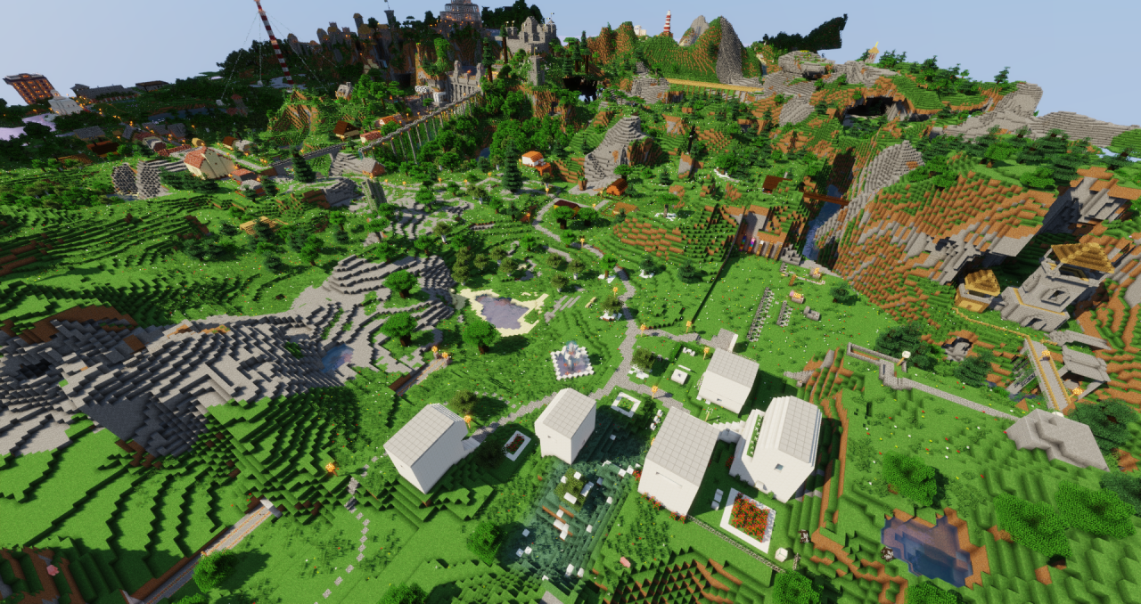 Grand Lake National Park Minecraft Map