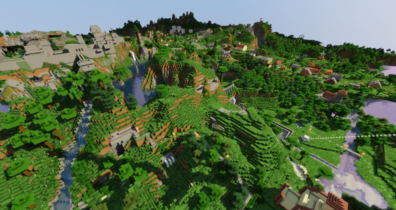 Grand Lake National Park Minecraft Map