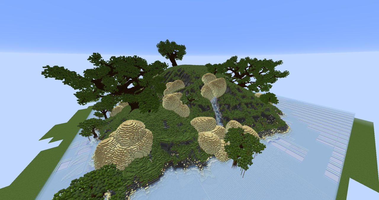 Abandoned Beauty | Lost Island Terraforming Contest Minecraft Map