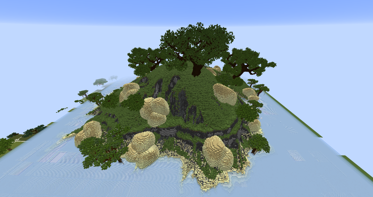 Abandoned Beauty | Lost Island Terraforming Contest Minecraft Map