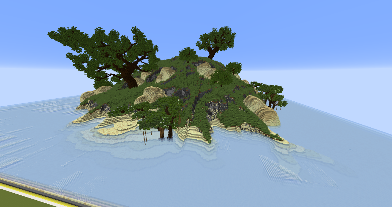 Abandoned Beauty | Lost Island Terraforming Contest Minecraft Map