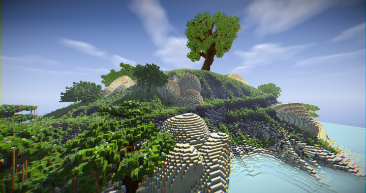 Abandoned Beauty | Lost Island Terraforming Contest Minecraft Map