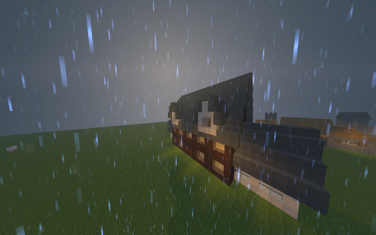 American house (Built in Brazil) Minecraft Map