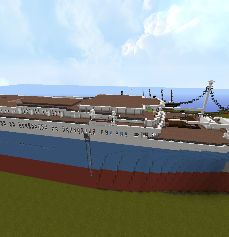 The SS American Star Minecraft Map