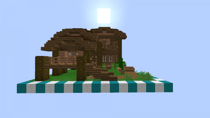 Jungle hut [CHUNK HOUSE] Minecraft Map