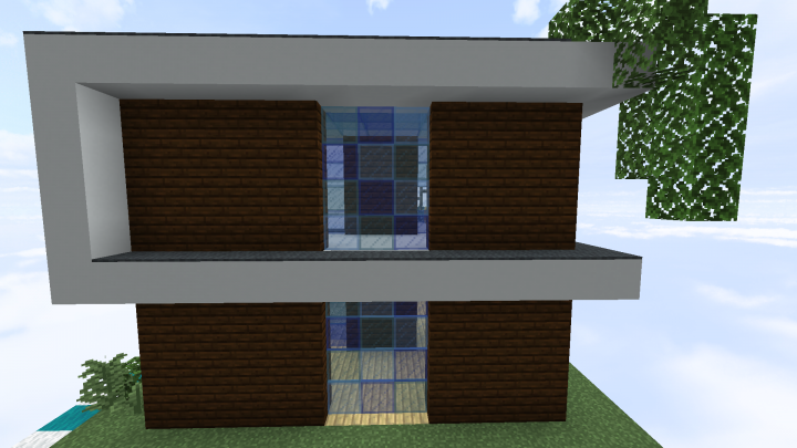 Modern House [CHUNK HOUSE] Minecraft Map