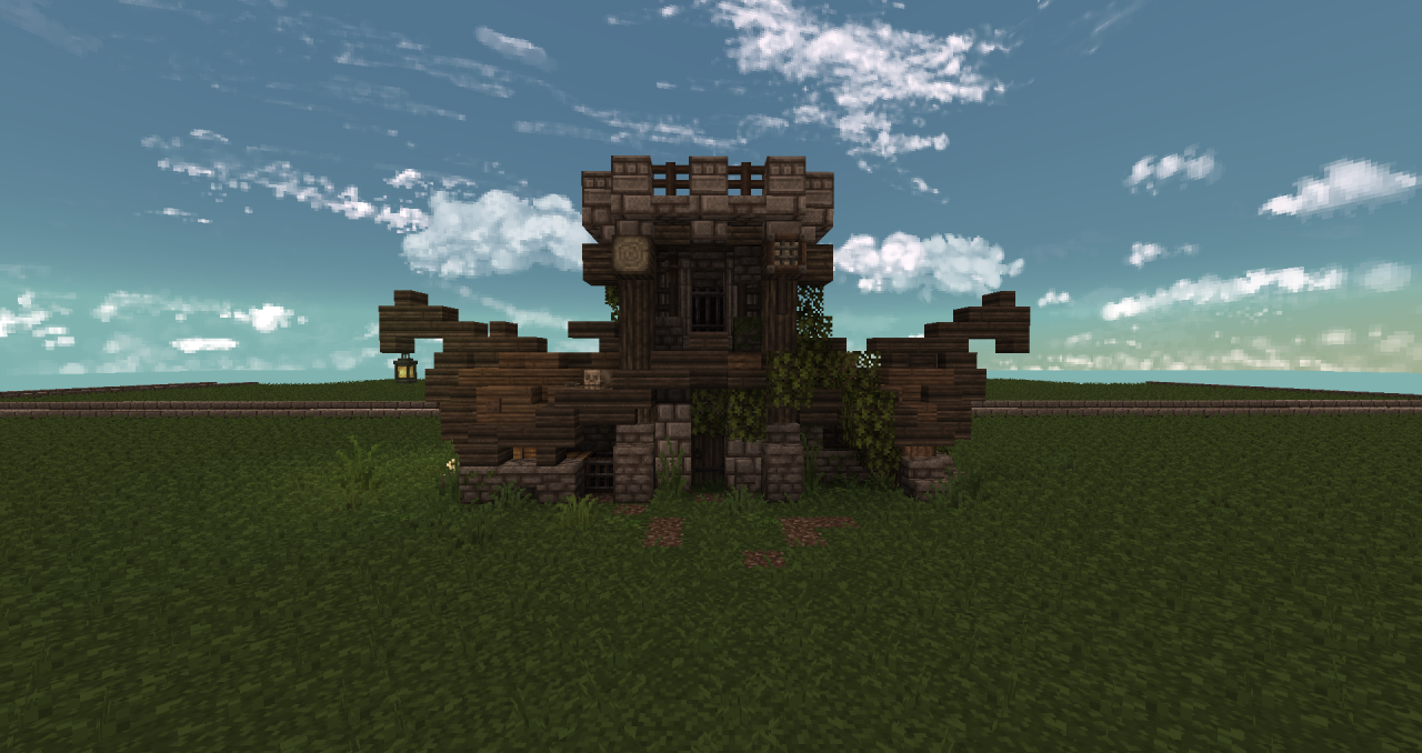 Winged Towerhouse Minecraft Map