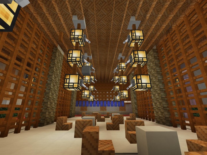 Japanese Inspired Hotel Minecraft Map