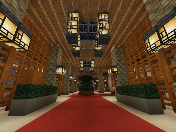 Japanese Inspired Hotel Minecraft Map