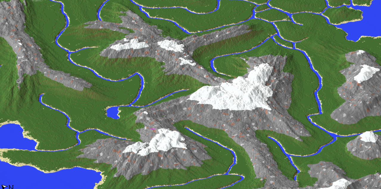 Unamed map project 20k x 20k Minecraft Map