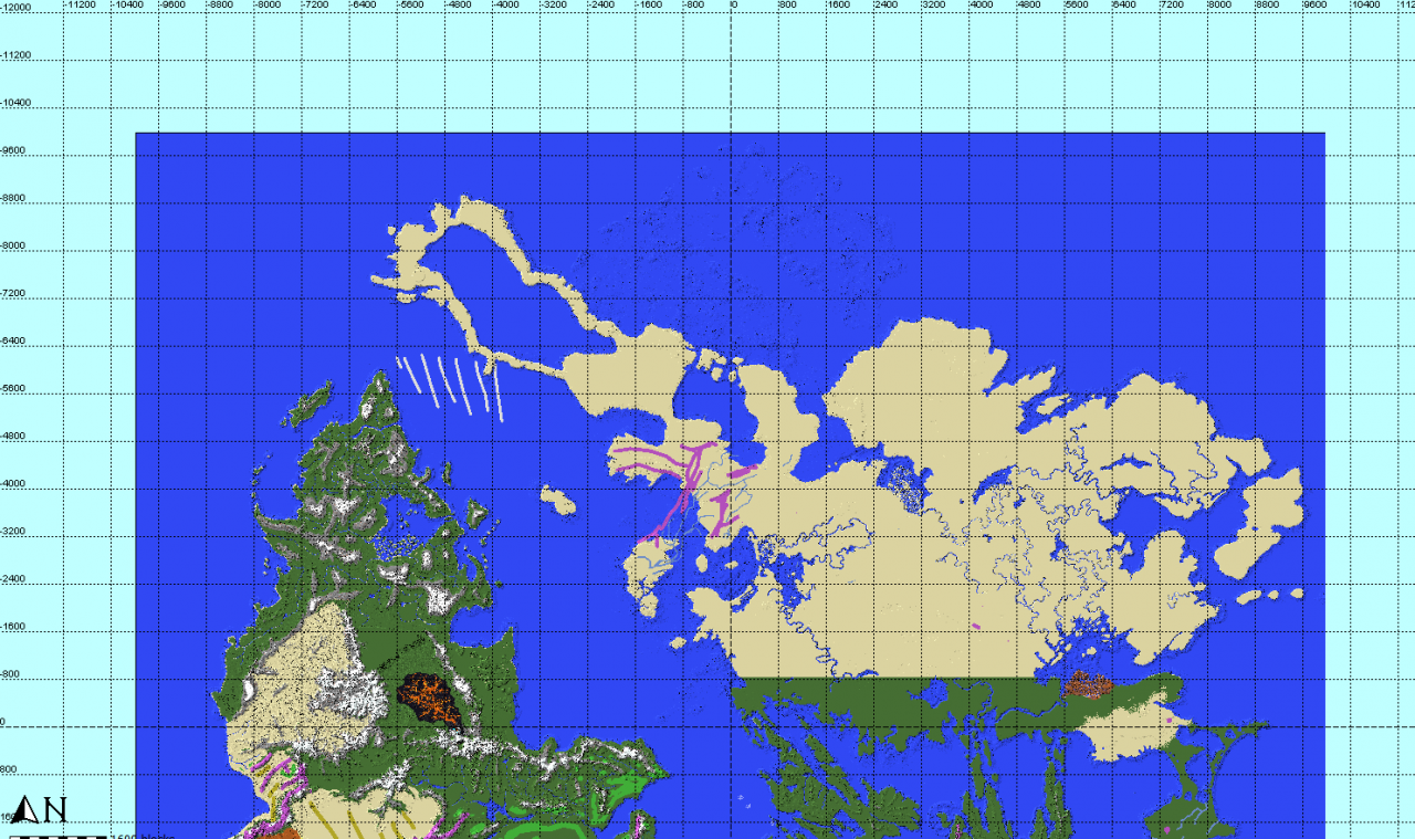 Unamed map project 20k x 20k Minecraft Map