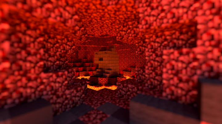 Nether Cathedral - Spawn Minecraft Map