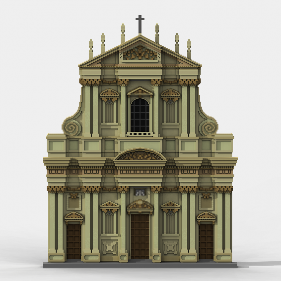 Sant'Ignazio Church, Rome (+ download) Minecraft Map