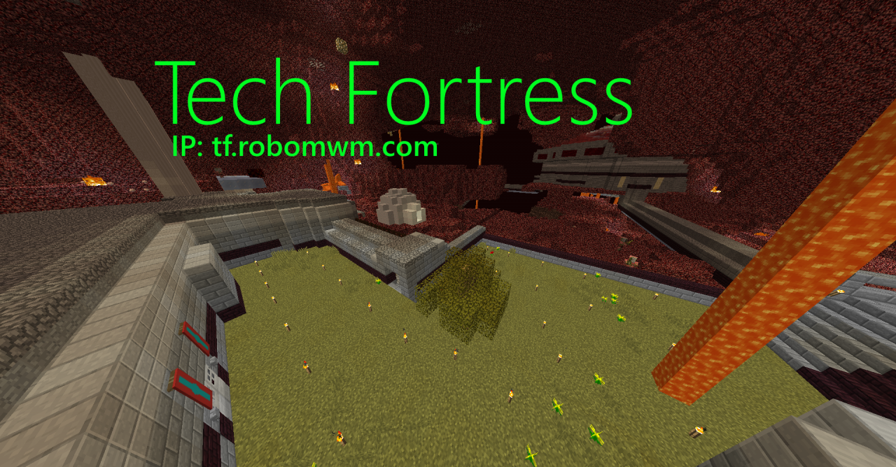 Tech Fortress - a near-vanilla experience Minecraft Server