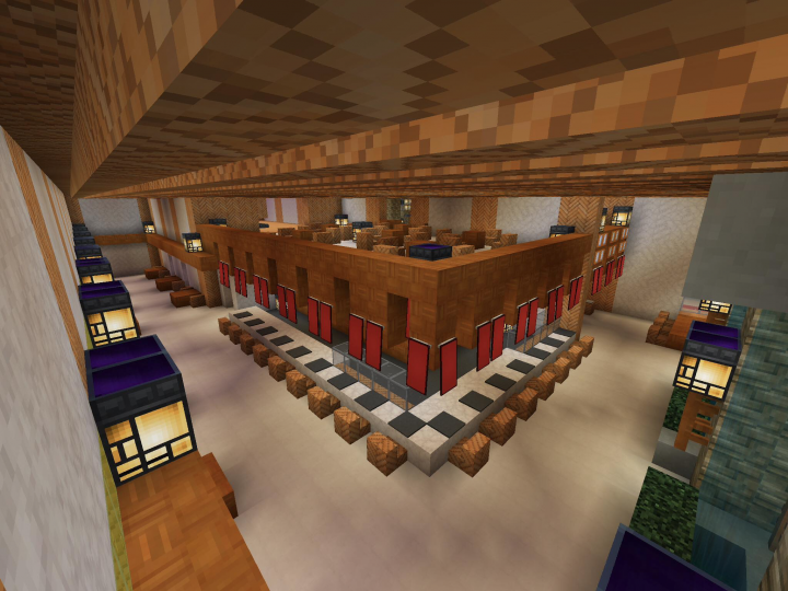 Japanese Inspired Hotel Minecraft Map