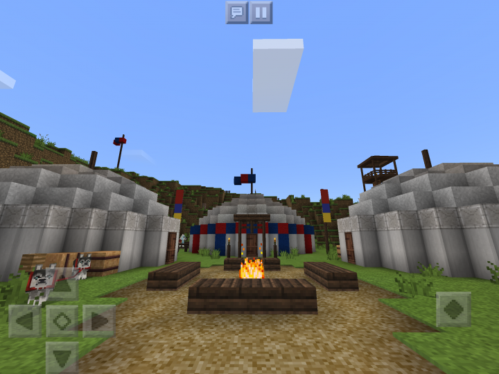 Mongolian Yurt Village - Minecraft PE Minecraft Map