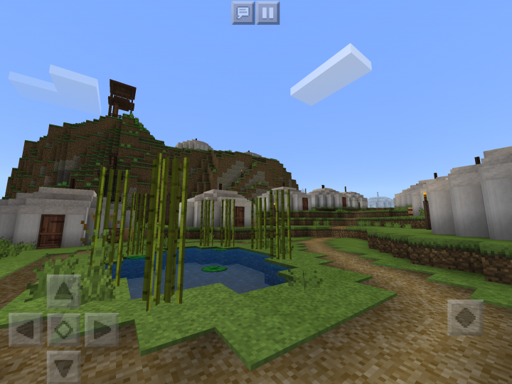 Mongolian Yurt Village - Minecraft PE Minecraft Map