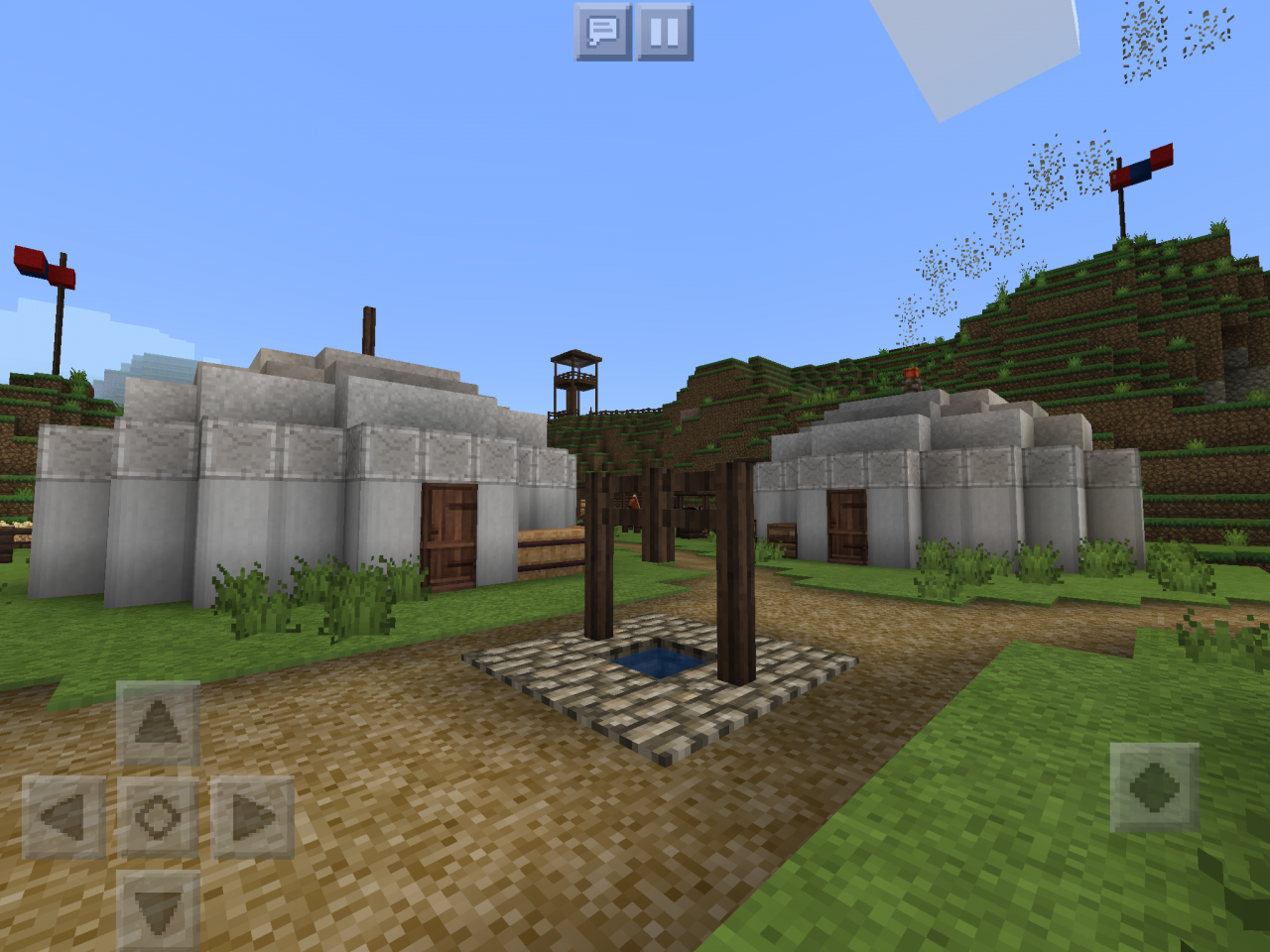 Mongolian Yurt Village - Minecraft PE Minecraft Map