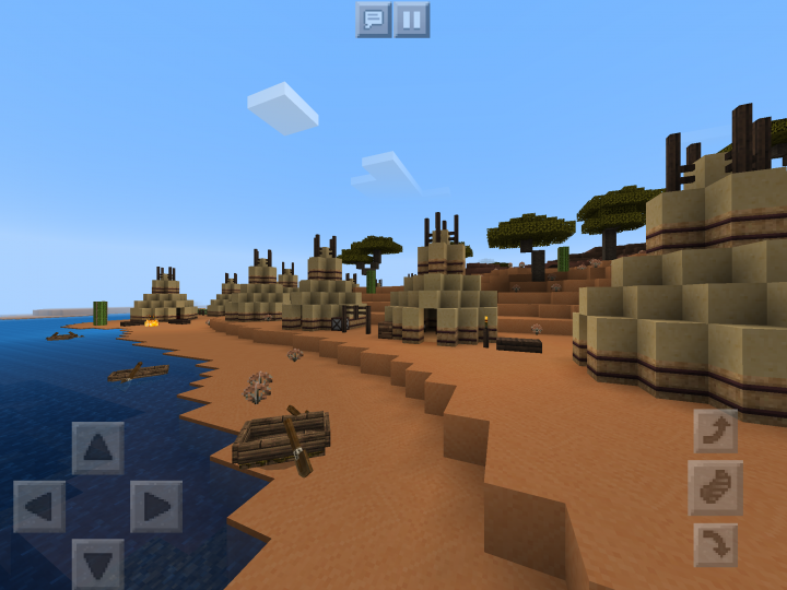 Native American Village (PE) Minecraft Map