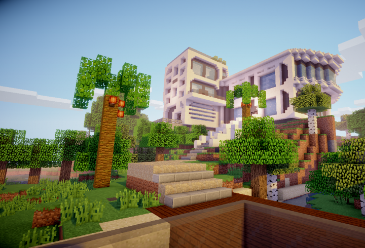 Paradise Manor Minecraft Map