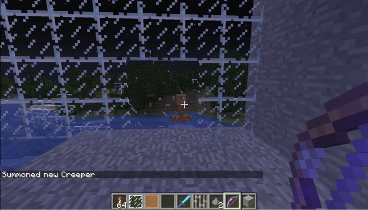 Glass Breaking DataPack Minecraft Mod