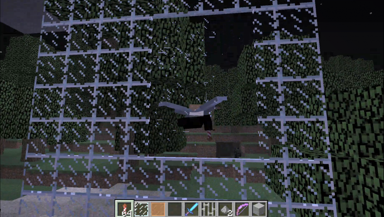 Glass Breaking DataPack Minecraft Mod