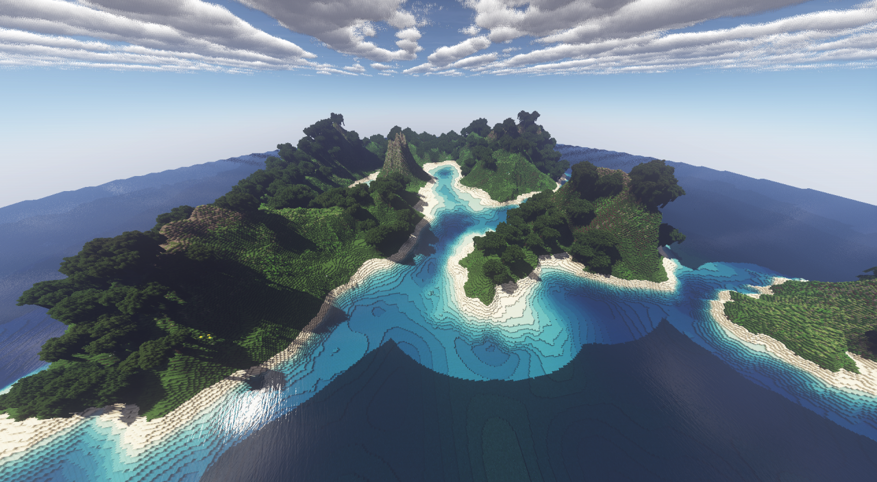 Tropical Paradise - Terraforming Contest Entry Minecraft Map