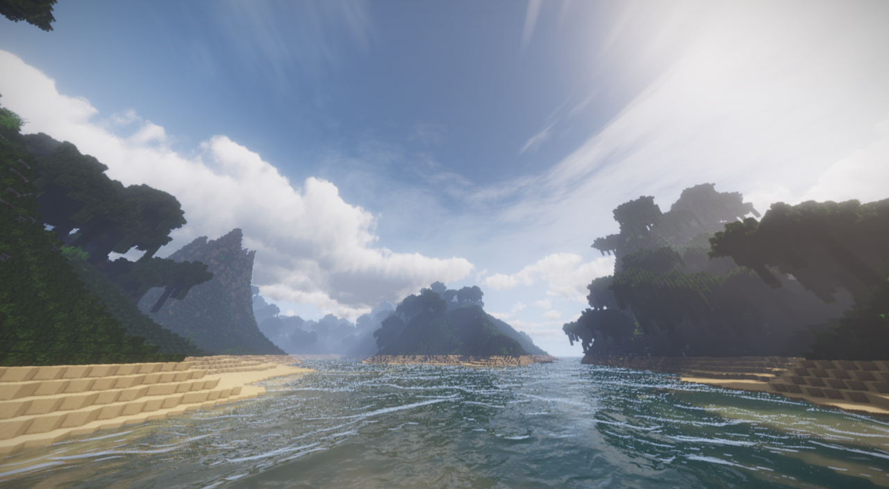 Tropical Paradise - Terraforming Contest Entry Minecraft Map