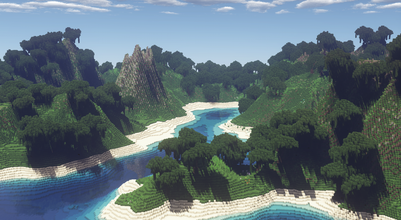 Tropical Paradise - Terraforming Contest Entry Minecraft Map