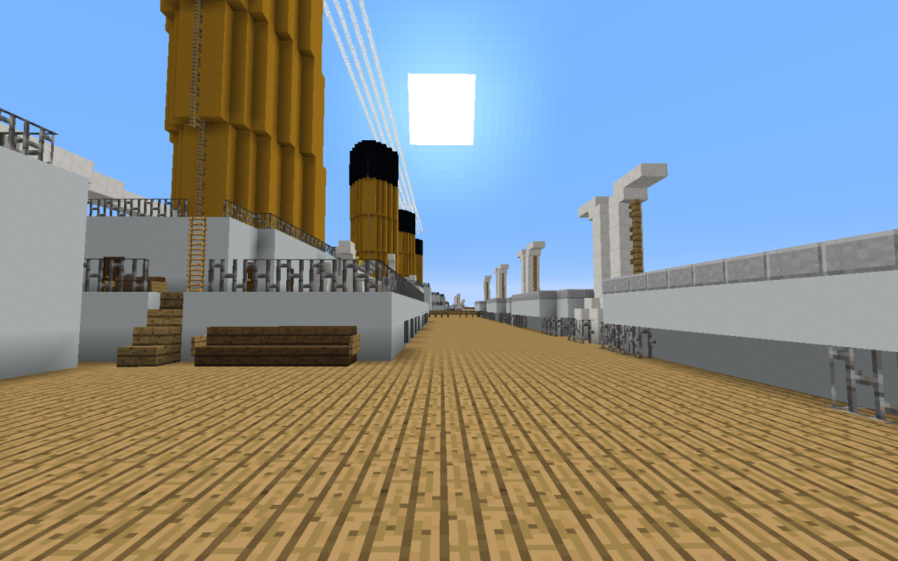 Rms Titanic Minecraft Map