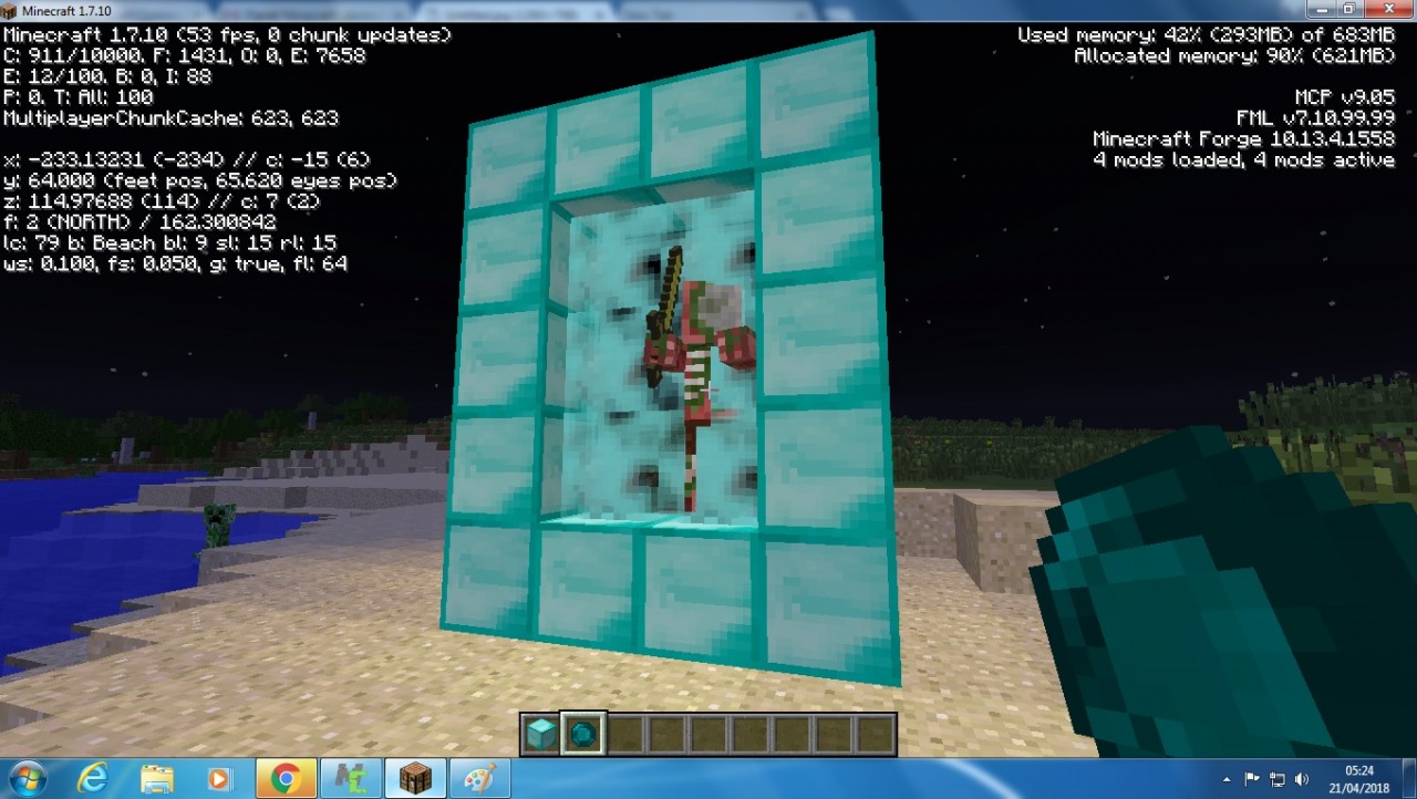 Diamond dimension and blood ore mod Minecraft Mod