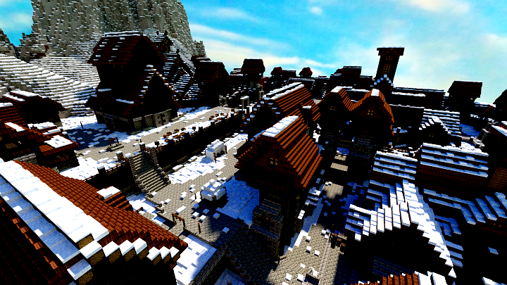 The Elder Scrolls Online - Windhelm Minecraft Map