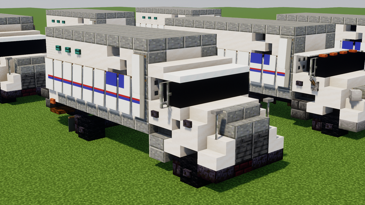USPS Postal Service Vehicle Pack [9] Minecraft Map