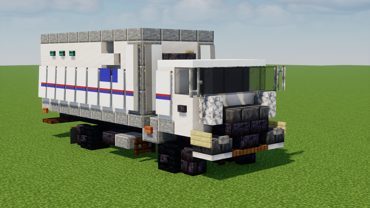 USPS Postal Service Vehicle Pack [9] Minecraft Map