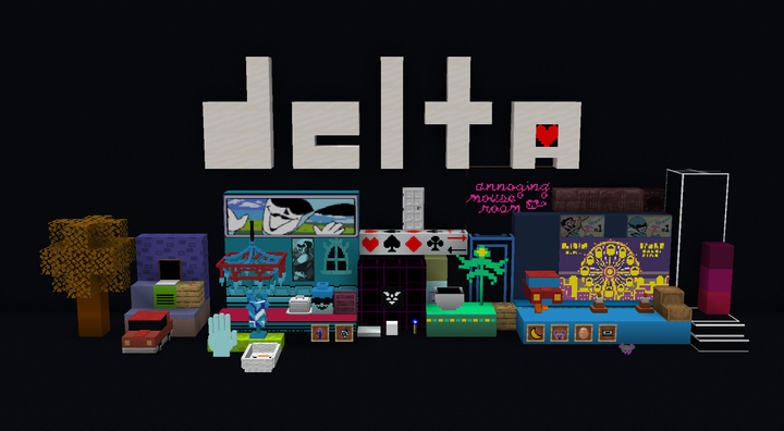 DELTARUNE in Minecraft Resource Pack - v1.5 Minecraft Texture Pack