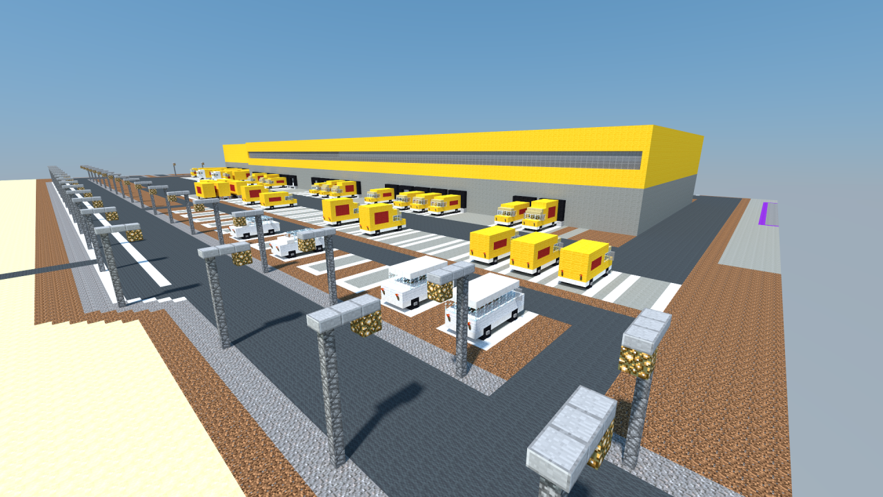 Industrial area Minecraft Map