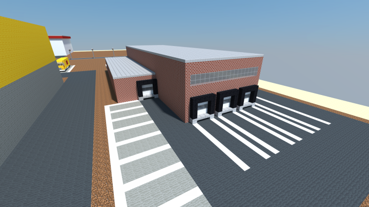 Industrial area Minecraft Map