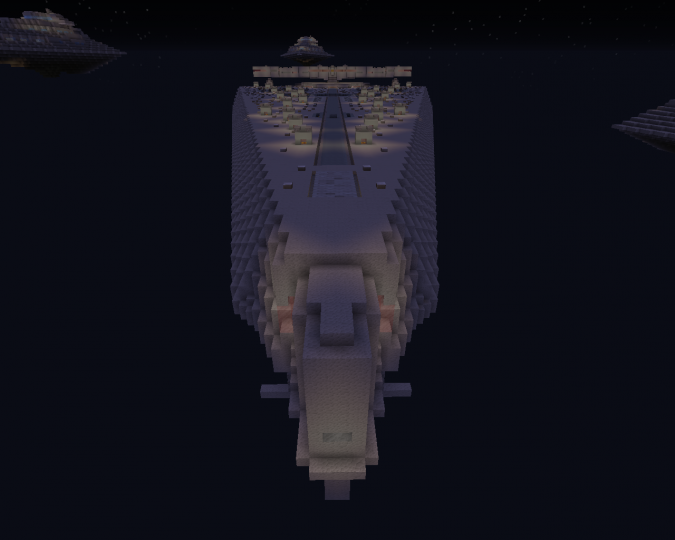 Star Wars The last Jedi: First Order Fleet (D'Qar) Minecraft Map