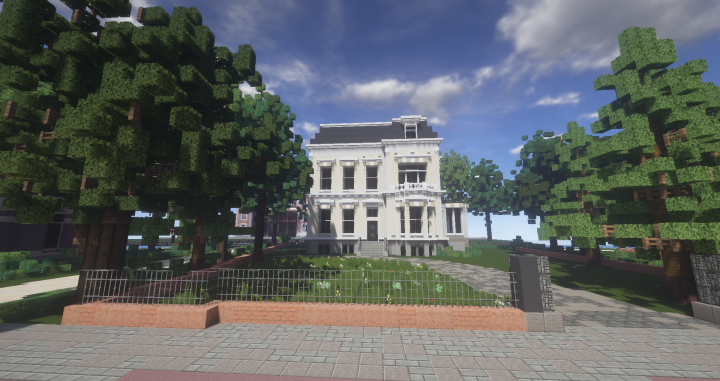 Dutch style villa Minecraft Map