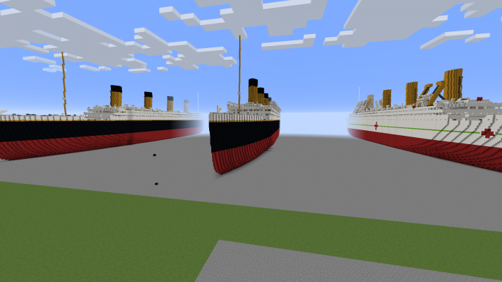 olympic class ships Minecraft Map