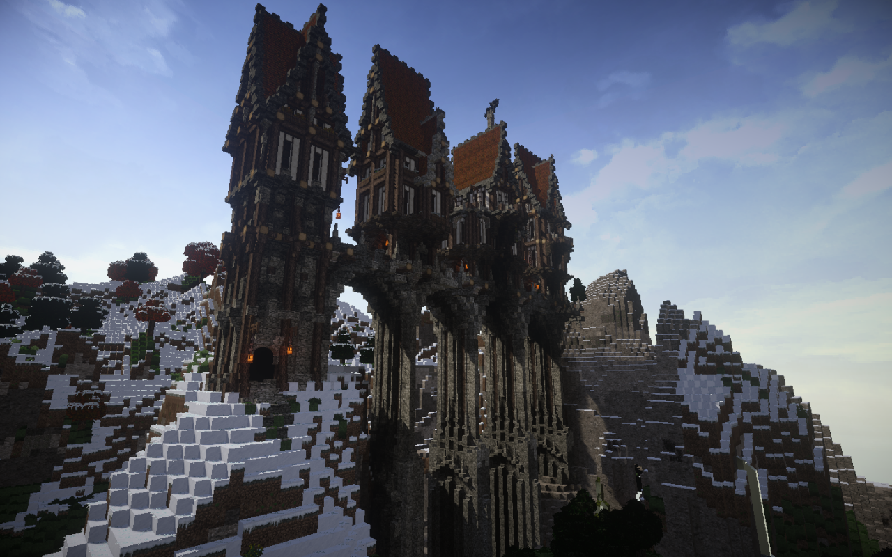 Bridge Settlement Minecraft Map