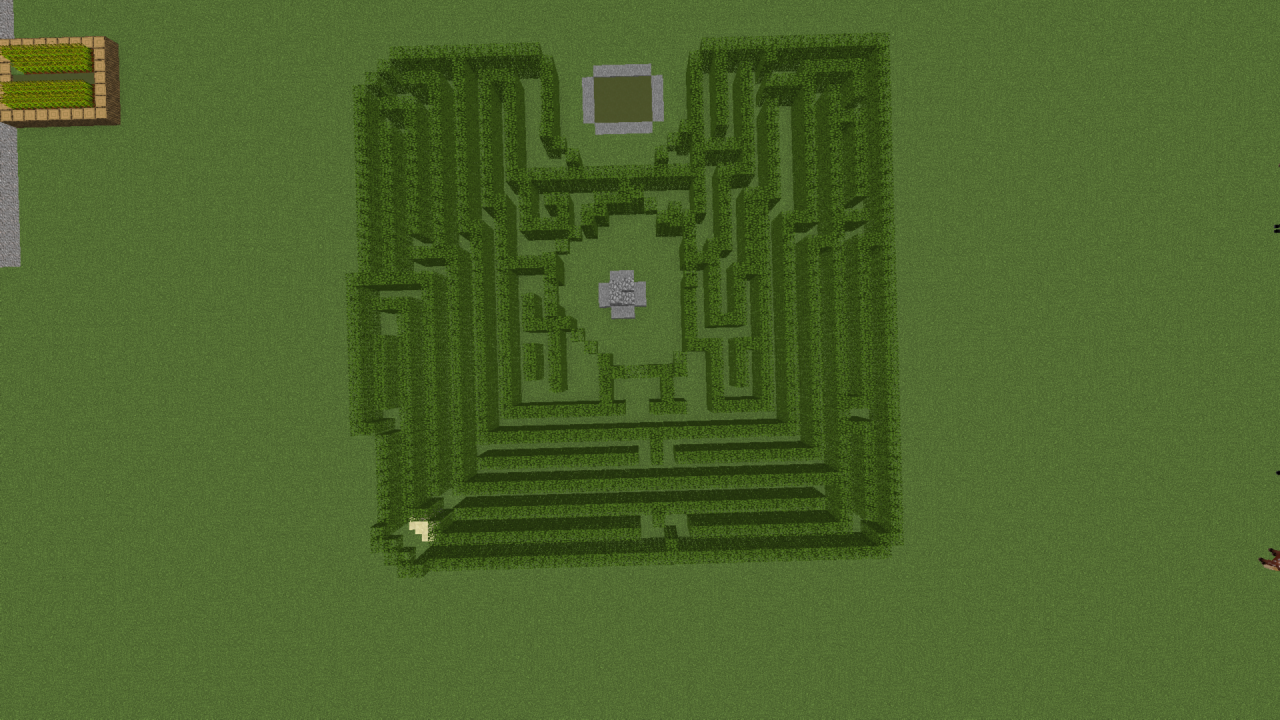 Horta Maze (Real life maze) Minecraft Map