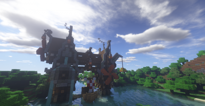 Steampunk Houses Minecraft Map