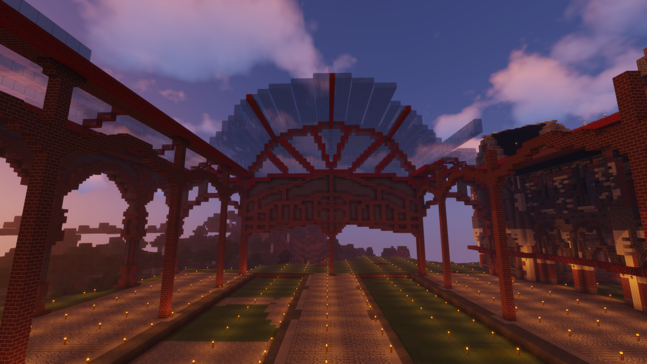 CraftersMC SMP | Train Station Minecraft Map