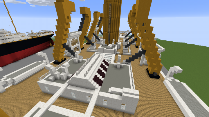 olympic class ships Minecraft Map