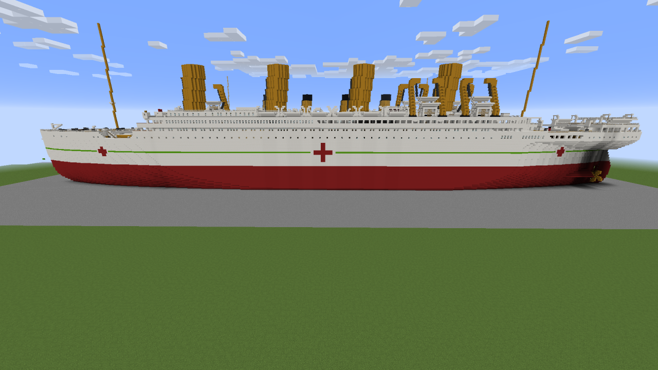 olympic class ships Minecraft Map